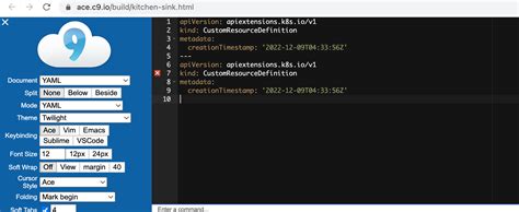 Support Multi File Display For Yaml Format Issue Ajaxorg Ace GitHub