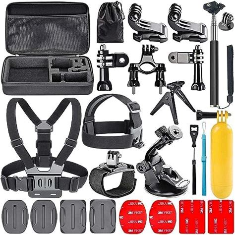 Navitech 18 In 1 Action Camera Accessories Combo Kit With