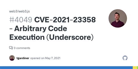 Cve 2021 23358 Arbitrary Code Execution Underscore · Issue 4049