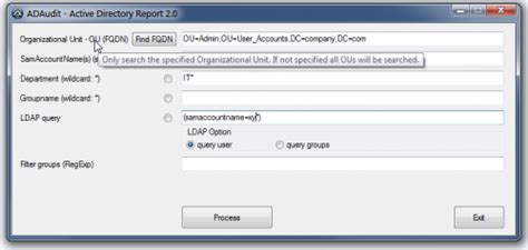 Adaudit Active Directory Report Automation Autoit Forums