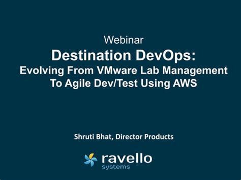 destination devops evolving from vmware lab management to cloud based agile dev test using