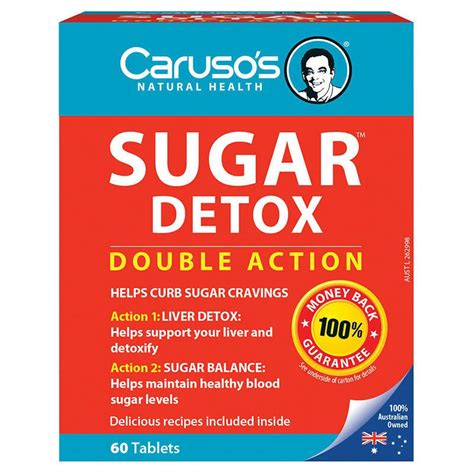 Carusos Natural Health Sugar Detox Tab X 60 澳洲生活网