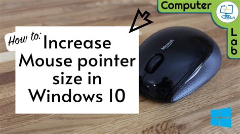 How To Increase Mouse Pointer Size In Windows YouTube