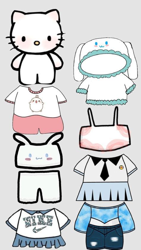 Hello Kitty Paper Dolls