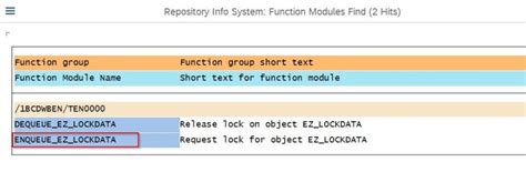 How To Create Lock Object In Sap Abap