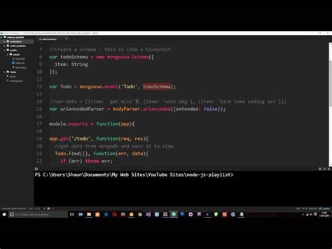 node js tutorial for beginners 33 making a to do app part 3