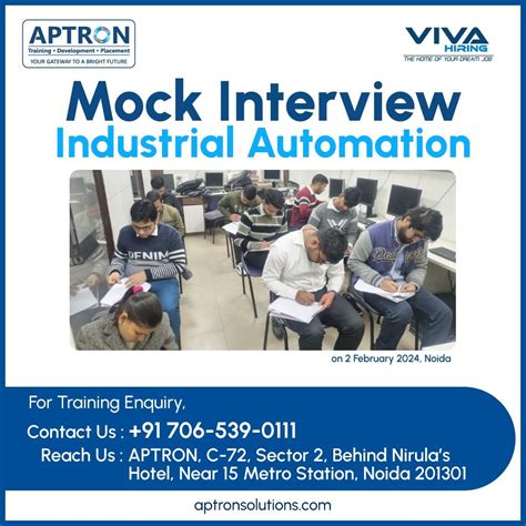 Aptron On Linkedin Aptron Vivahiring Mockinterview Mocksession Plcprogramming