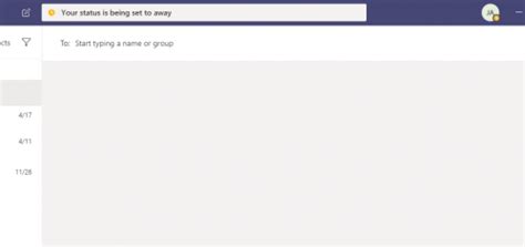 How To Use Shortcut To Set Status On MS Teams