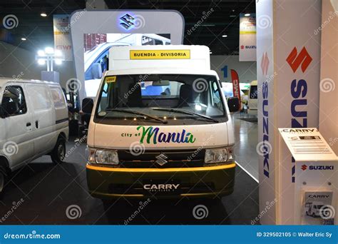 Suzuki Carry Utility Van At Philippine Commercial Vehicle Show In Pasay