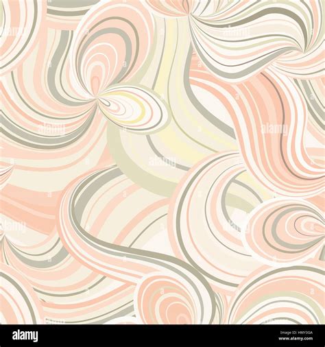 Abstract Wave Line Seamless Pattern Grid Swirl Wavy Background Ornamental Chaotic Flow Motion