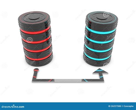 Backup Symbol Stock Illustration Illustration Of Cylinders