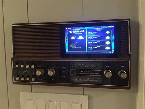 1960s 1970s Nutone 2090 Home Intercom System With Multi Room Am Fm Radio