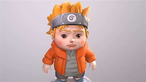 Naruto Chibi Render