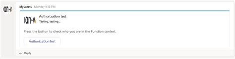 Authentication Of Microsoft Teams Messagecards Actions In Your Api Jan V Nl