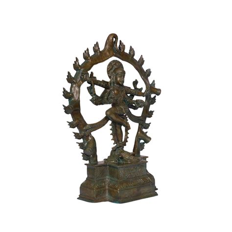 Bronze Gaja Samhara Moorthy Poompuhar