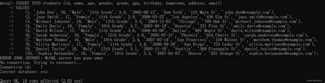 MySQL数据库基本命令操作及语句总结 阿里云开发者社区