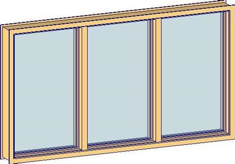 Object Timber Framed Internal Window Triple