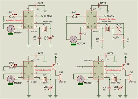 Pic16f88 Seven Segment Digital Clock Circuit ~ Scorpionz Electronic