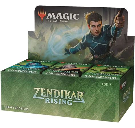 Magic The Gathering Zendikar Rising Draft Booster Box 36 Packs Wizards