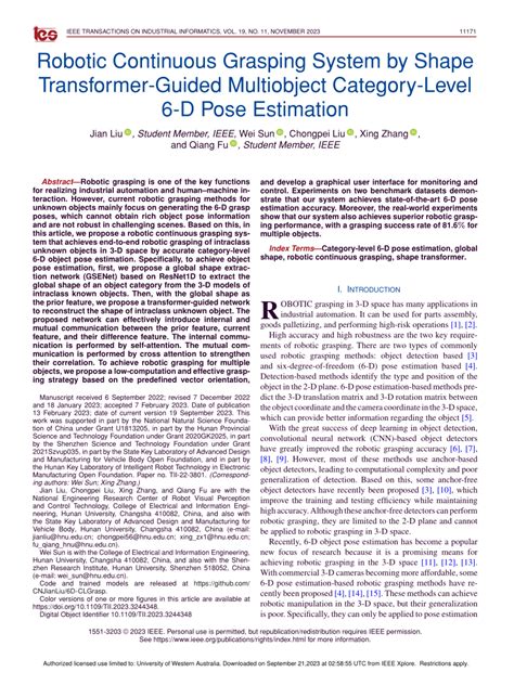 Pdf Robotic Continuous Grasping System By Shape Transformer Guided