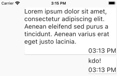 Dart Flutter Align Timestamp Text On Bubble Chat Message Stack Overflow