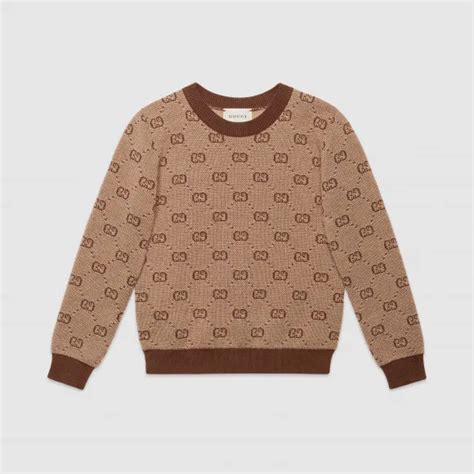 古驰gucci 儿童 Gg 羊毛衫 574598 Xkasz 2094 小迈步海淘品牌官网