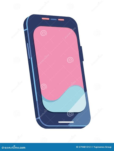 Modern Flat Vector Icon Design For Mobile Phone Stock Vector