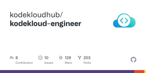 Issues Kodekloudhub Kodekloud Engineer GitHub
