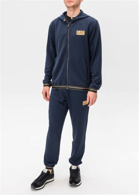 Синий спортивный костюм EA7 Emporio Armani Gold Label 177450 купить в ...