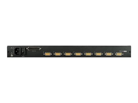 Apc 17 Rack Lcd Console 8 Port Integrated Analog Kvm Switch