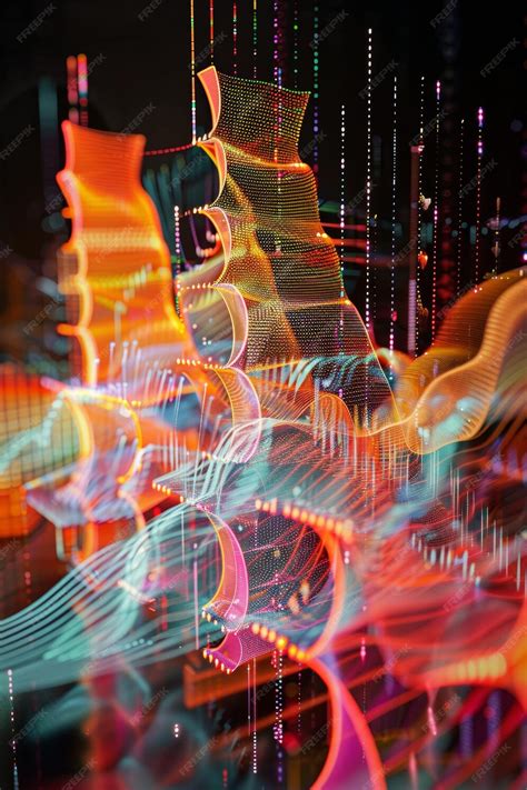 Highresolution 3d Rendering Of Digital Signal Processing Algorithm In