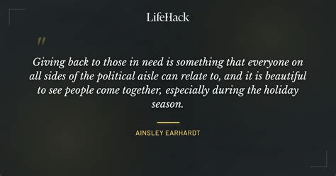 Giving Back To Those In Need Is Something That Eve Ainsley