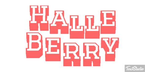 Halle Berry Celebrity Animated  Logo Designs