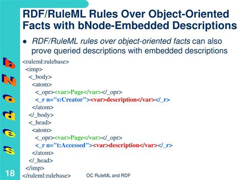 ppt object oriented ruleml for rdf facts queries and inferences