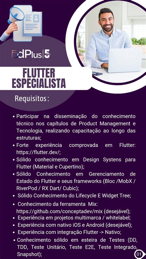 Dplus Consultoria On Linkedin Flutter Ti Vagas Vagasti Tech Sp