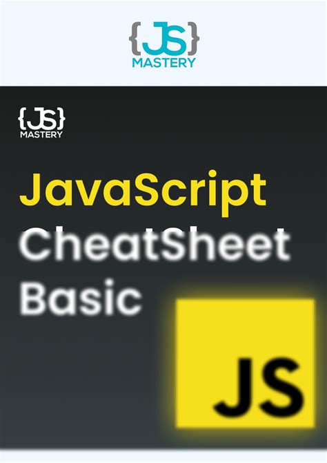 SOLUTION: Js cheatsheet - Studypool