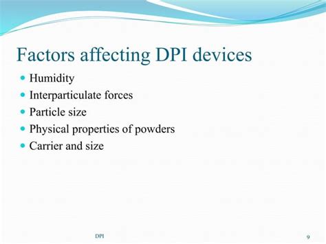 Dry Powder Inhalers Pptx Lung And Respiratory Health Diseases And