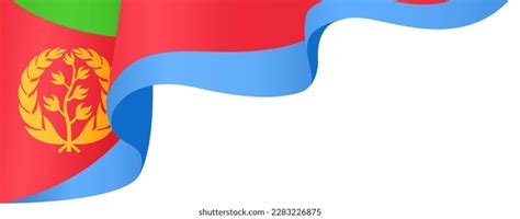 Eritrea Flag Wave Isolated On Png Stock Vector Royalty Free 2283226875 Shutterstock