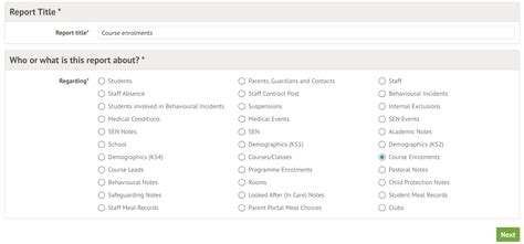 Report On Class Names Subjects And Teachers Arbor Help Centre