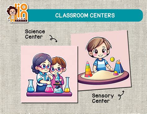 Classroom Centers Clip Art