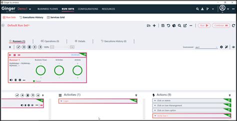 web application automation using ginger