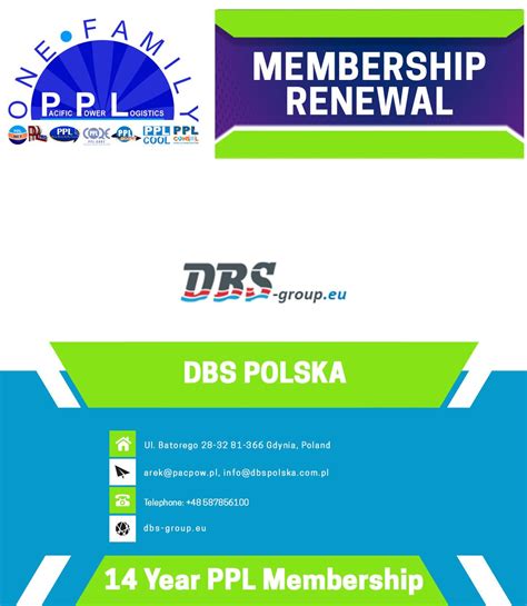 Ppl Networks On Linkedin Dbs Polska Has Renewed Their Ppl Membership For The 14th Consecutive
