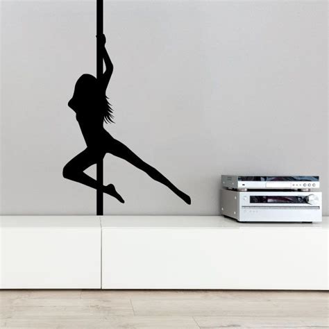 Nude Pole Dancer Spinning Decal Vinyl Disorder