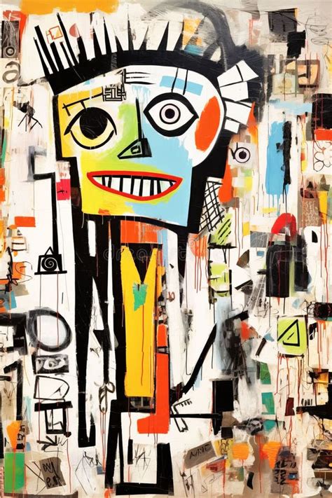 Illustration Abstract Of Face And Portrait By Fine Art Style Created With Generative Ai