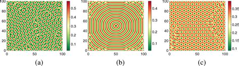 Turing Patterns For The Infected Individuals I Under Increasing Download Scientific Diagram