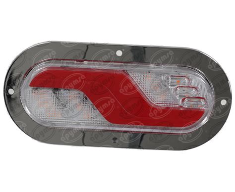 Plafon Leds Ambar Blanco Rojo Trasero 6 42 Leds 10 30v 2979225