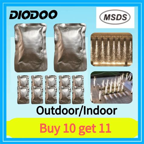 콜드 스파크 더스트 머신 콜드 스파클러 머신 복합 금속 과립 스파커 무대 라이트 콜드 파이어 머신 Msds 200g Ti 분말 Aliexpress