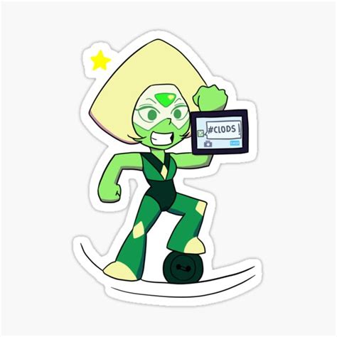 Steven Universe Peridot Sticker By Mitgard Redbubble