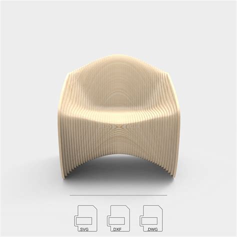 Layer Chair Router Cut Files Cnc Files For Cutting Vector Files Dxf Dwg Svg Pdf Etsy