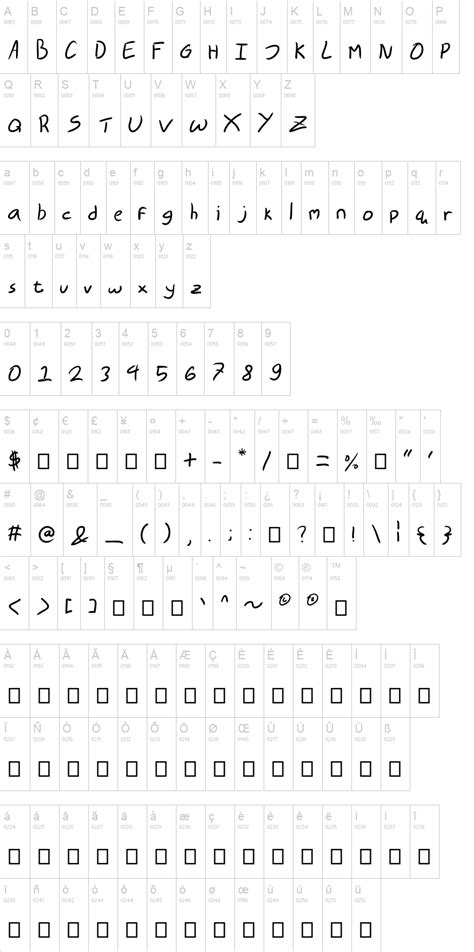 Revs Messy Handwriting Font